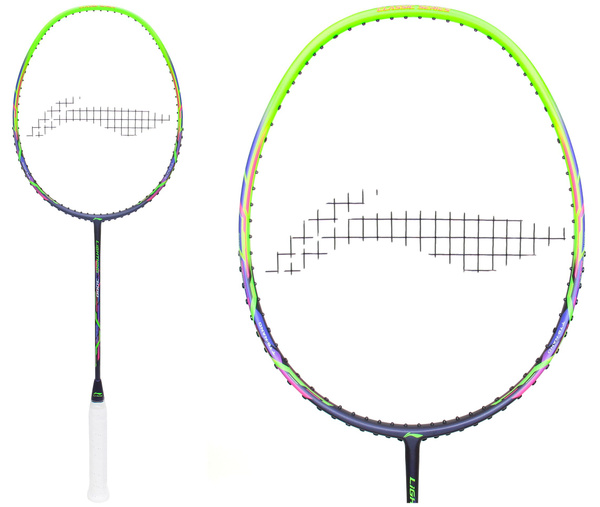 Ракетка для бадминтона Li-Ning Lightning 3000 (Purple/Green) (3UG6) со ...