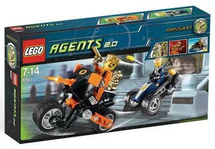 Конструктор LEGO Agents 8967 Побег Золотого Зуба - купить с доставкой ...