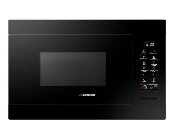 Встраиваемая микроволновая печь для кухни Samsung MS22M8054AK/BW, 1250 ...
