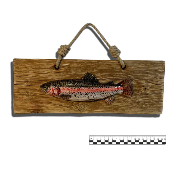 Украшение подвесное интерьерное Настенная статуэтка форели исп 16 купить по доступным ценам в