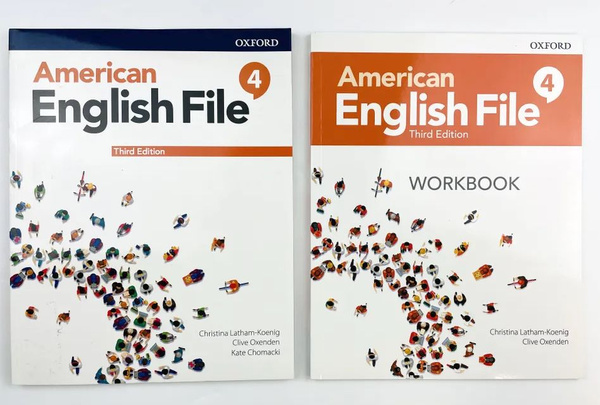 Характеристики American English File 4 , 3rd Edition, Набор Student's ...