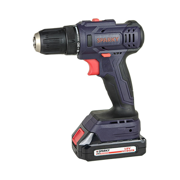 Шуруповерт SPARKY PROFESSIONAL BR2 18Li-C HD, От аккумулятора - купить ...