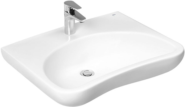 Раковина Roca Access ZRU9307659 64 см, подвесная, прямоугольная, для ...