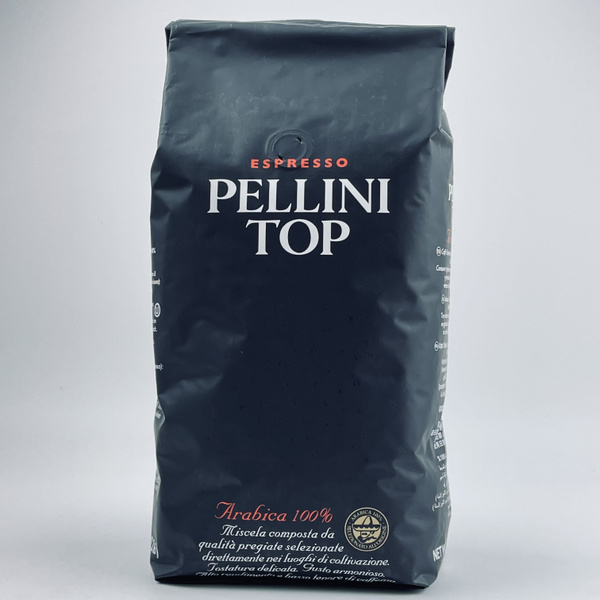 Кофе в зернах Pellini TOP 100% Арабика 1 кг - купить с доставкой по ...