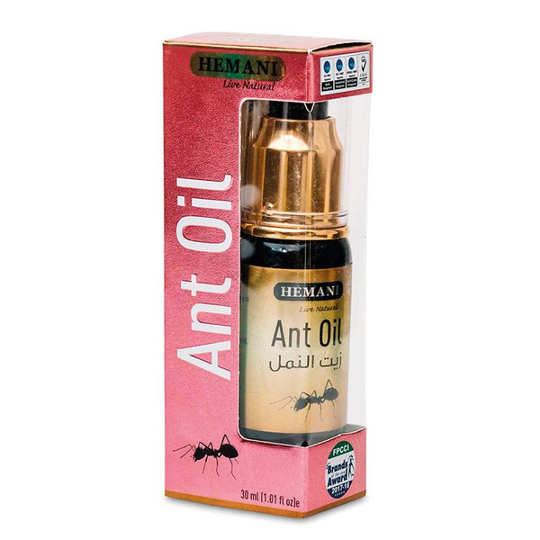 Муравьиное масло - Ant Oil для удаления волос с дозатором Hemani ...