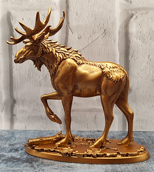 Статуэтка Лось под бронзу арт Losi_bronze - купить по низким ценам в ...