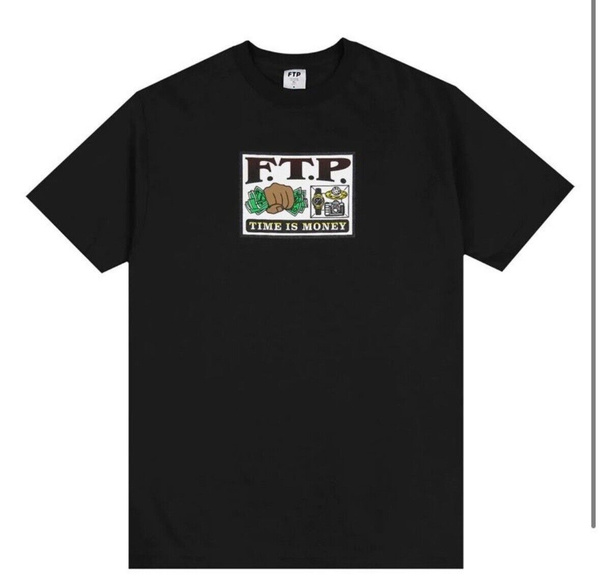 Футболка FTP, размер 46, цвет черный - купить по выгодной цене в ...