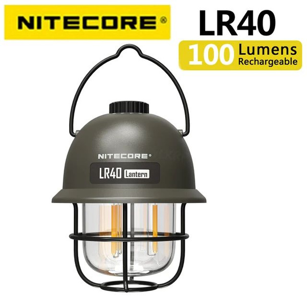 Кемпинговый фонарь NITECORE LR40, 100 люмен, 65ч (4000 мАч, 3,7 В ...