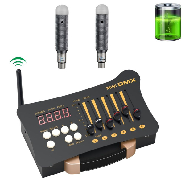 Пульт DMX 512 контроллер сценического света и оборудования на 54 ...