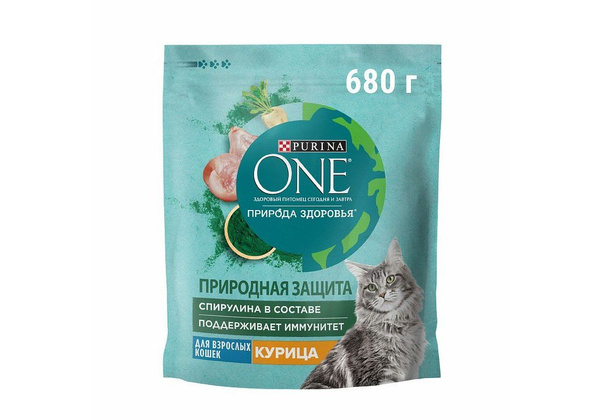 Purina One Природа здоровья / Сухой корм Пурина Уан для взрослых кошек ...