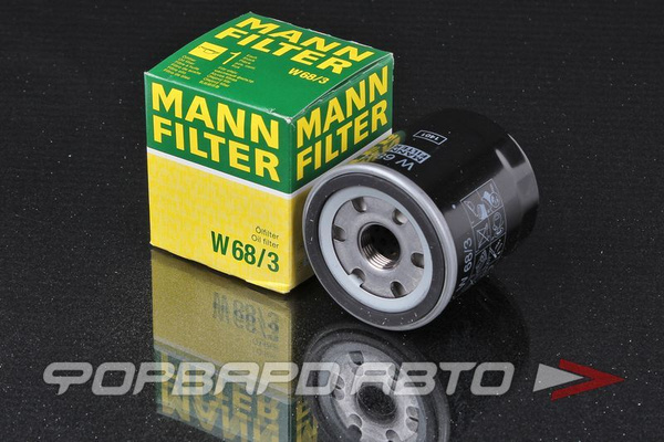 Фильтр масляный MANN FILTER W 68/3 MANN Германия - купить по выгодным ...