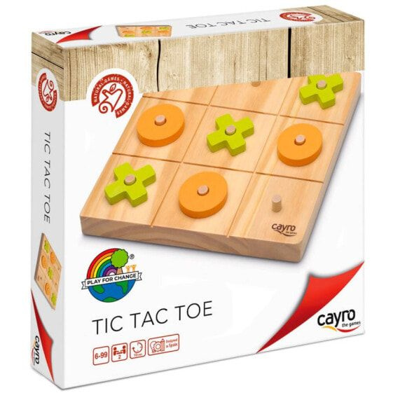 Настольная игра CAYRO Eco Tic Tac Toe 20x20 Wooden Game. - купить с ...