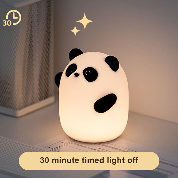 Купить Силиконовый светильник Panda silicone pat light, прикроватный ...