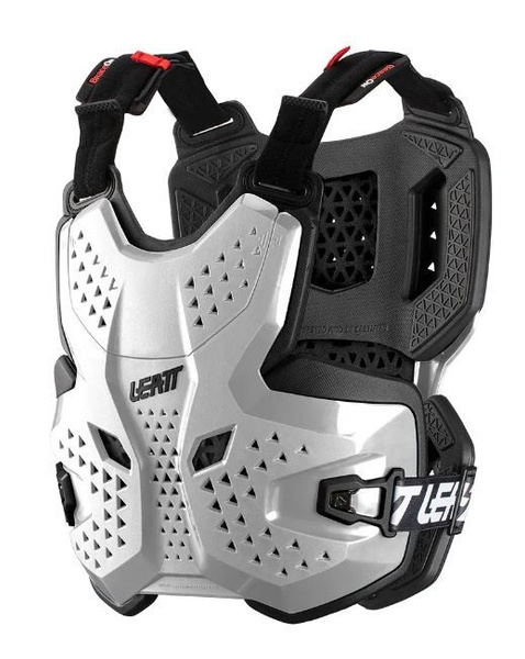 Мотозащита Черепаха LEATT Chest Protector 3.5 мужская, White 2024 (рост ...