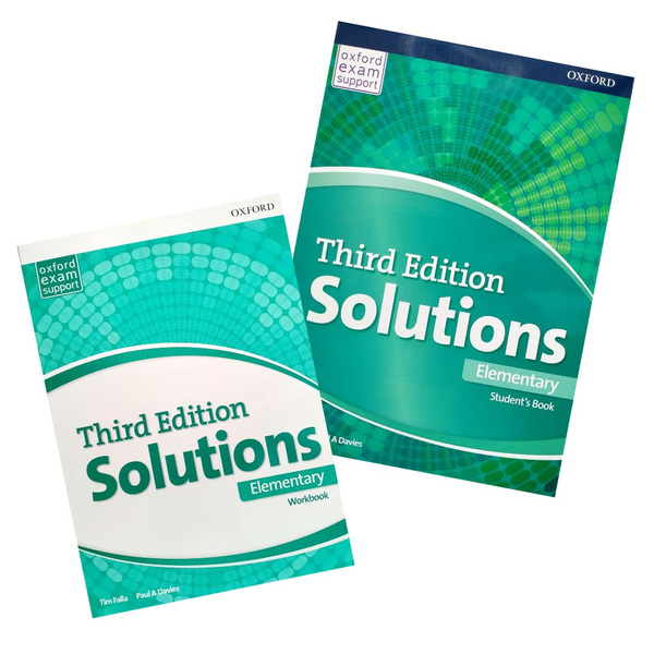 Solutions Elementary Third Edition Student's Book + Workbook | Falla ...