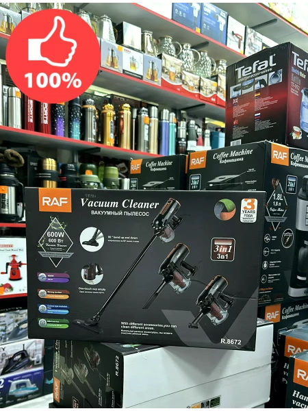 Пылесос мини Raf 8672 купить на OZON по низкой цене (1573411124)