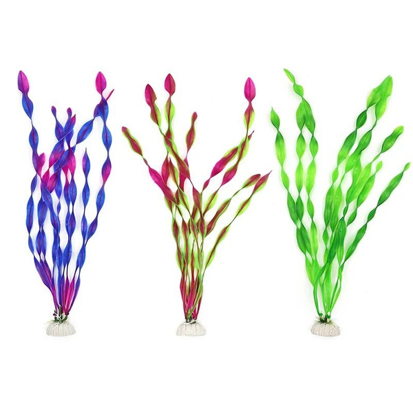 Набор искусственных растений (водоросли) для аквариума "Валлиснерия ...