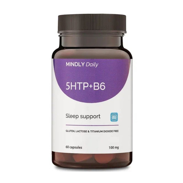 5-HTP и Витамин B6, Mindly, 60 капс купить на OZON по низкой цене ...