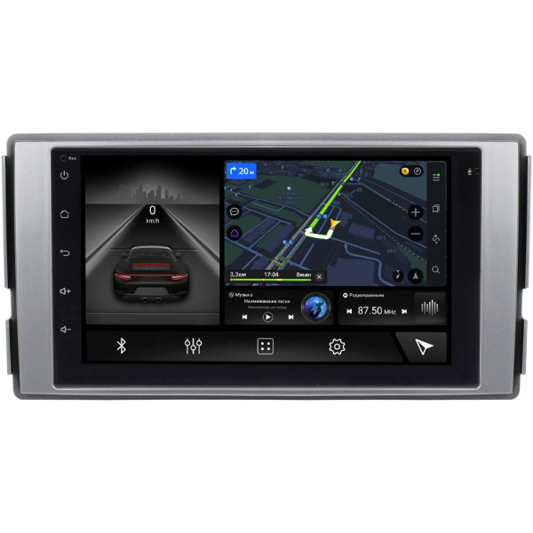 Магнитола в штатное место 2 din Hyundai Santa Fe II 2005-2012 Canbox M ...