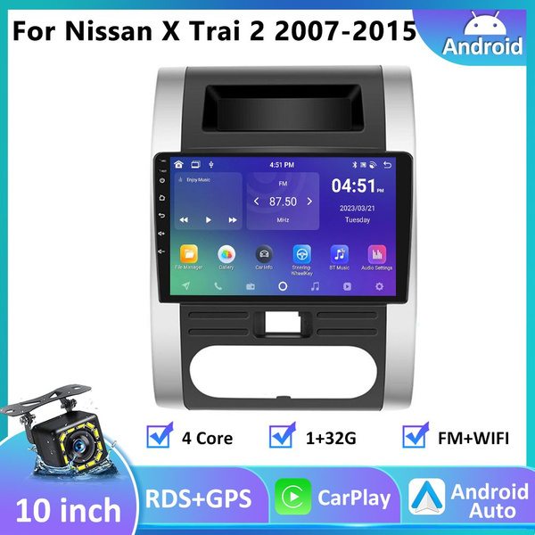 Магнитола Nissan X-trail T31 2007-2013 Android,IPS экран 10 дюймов ...