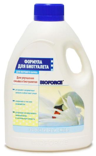 Жидкость BIOFORCE Формула для верхнего бачка, 1 л - купить с доставкой по выгодным ценам в ...