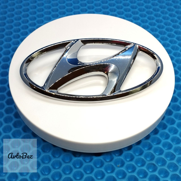 Эмблема значок на автомобиль Hyundai Хендай 115*58мм. - купить по ...