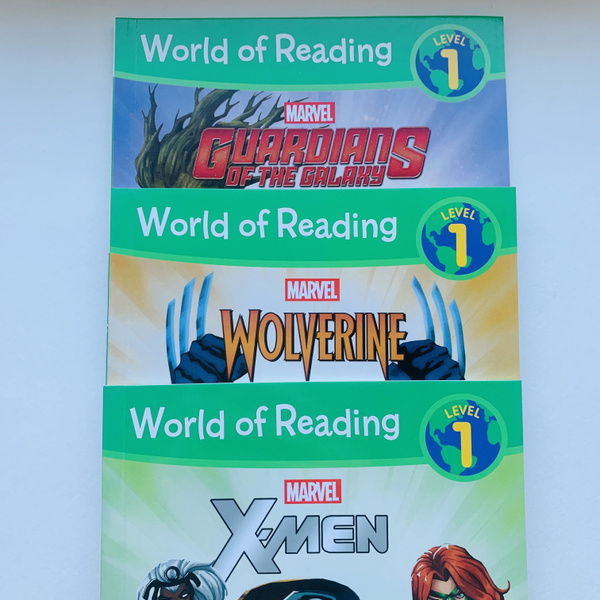 Набор №2 из 3 книг. World of Reading. Marvel. Level 1. These are X-Men ...