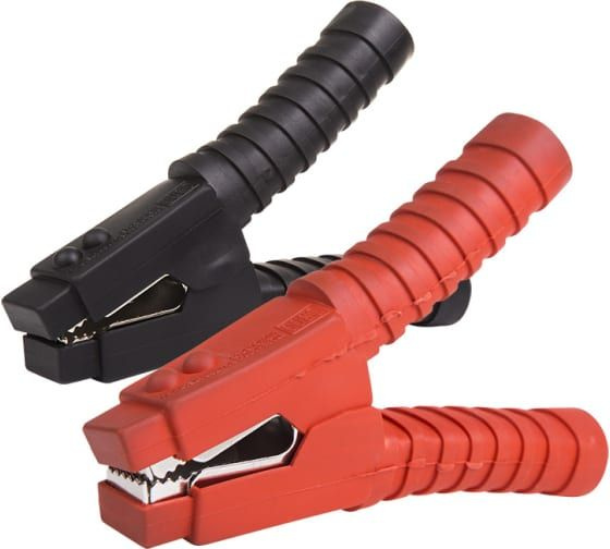 Зажим крокодил REXANT 500 А 200 мм 2 шт 16-0025 купить на OZON по низкой цене (1582368958)