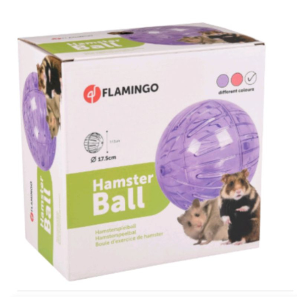Flamingo шар прогулочный для хомяков, пластик, ф 18 см - купить с ...
