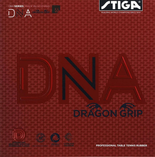 Накладка STIGA DNA Dragon Grip (Красная) - купить с доставкой по ...