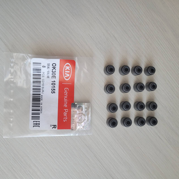 ОРИГИНАЛЬНЫЕ маслосъёмные 16шт для Hyundai для Kia РИО, Спектра Carens ...