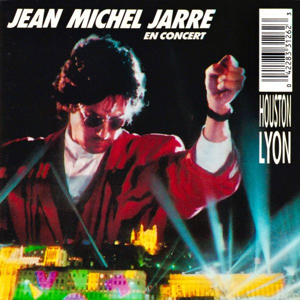 CD Jean Michel Jarre. En Concert / Houston-Lyon (France, Disques ...