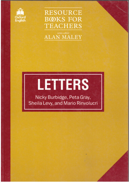 Resource Books For Teachers: Letters | Rinvolucri Mario, Maley Alan ...