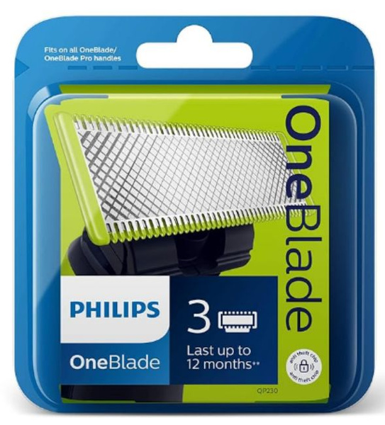 Сменное лезвие QP230/50 3шт для OneBlade Philips - купить с доставкой ...