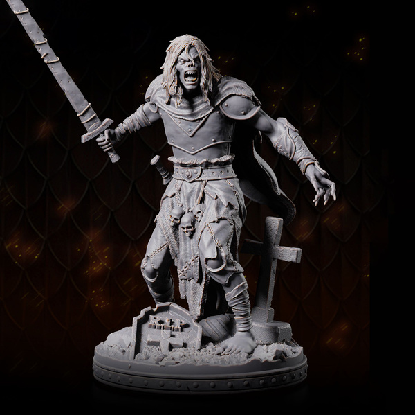 Игровая миниатюра Creature Wight #3 - Primal Collection 32mm (Primal ...