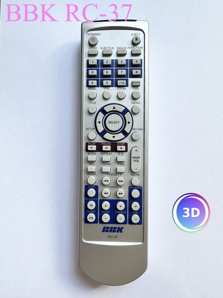 Пульт ДУ BBK RC-37 - купить по выгодной цене в интернет-магазине OZON (1599077413)