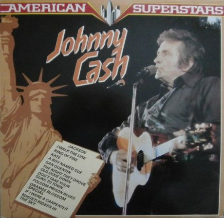 JOHNNY CASH American Superstars (Виниловая пластинка) - купить с ...