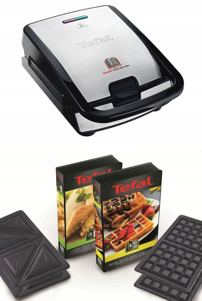 Вафельница Tefal SW852D12, серебристый - купить по выгодной цене в ...