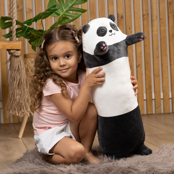 Мягкая игрушка-подушка MAXITOYS Панда По, 70 см - купить с доставкой по выгодным ценам в ...