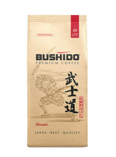 Кофе зерновой BUSHIDO Sensei, 1кг, Нидерланды - купить с доставкой по ...