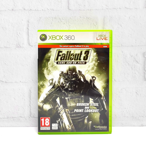 Игра Fallout 3 Game Add On Pack Видеоигра на диске Xbox 360 (XBox 360, Английская версия) купить ...