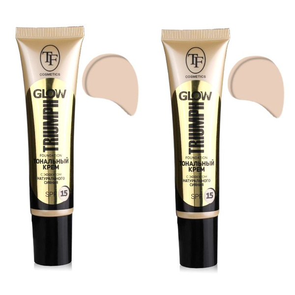 TF cosmetics крем тональный GLOW TRIUMF FOUNDATION тон 206 бежевый ...