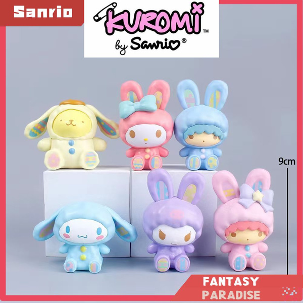 Характеристики Куроми Санрио, Моя мелодия / Kuromi Sanrio, My Melody 6шт (3-5см, пакет ...