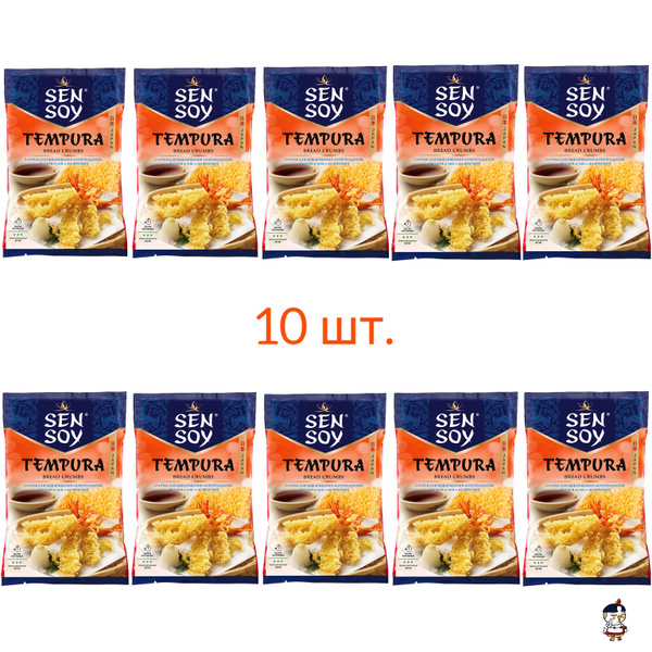 Sen Soy Японские панировочные хлопья Темпура, 100 г * 10 шт. - купить с ...