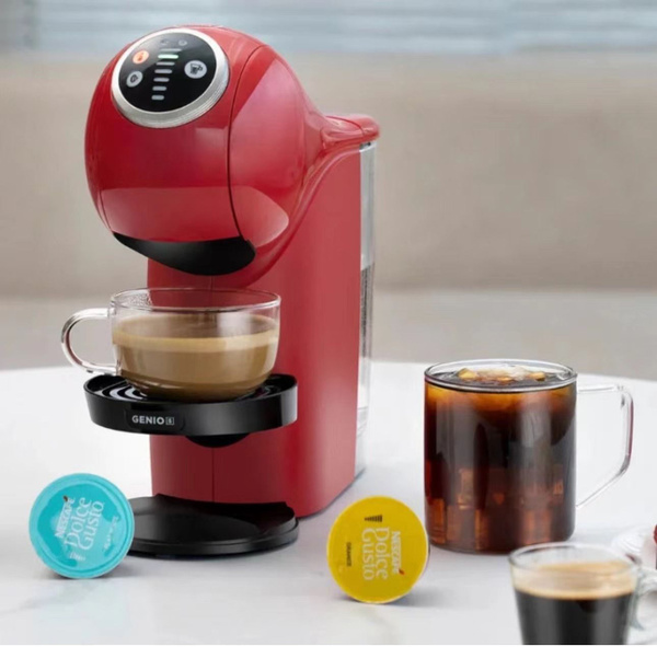 Капсульная кофемашина DeLonghi GENIO PLUS-RED купить по выгодной цене в ...