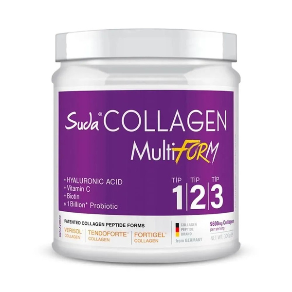 Suda Collagen Multiform Пептиды коллагена, без ароматизаторов, 300 г - купить с доставкой по ...