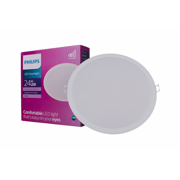 Светильник потолочный светодиодный встраиваемый Philips LED 24 Ватт ...