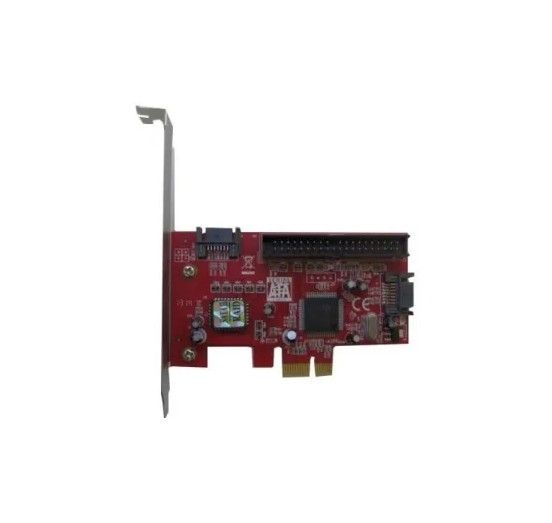 Контроллер PCI Espada PCIE004 (RTL) PCI-Ex1, SATA-II 300, 2 port-int/UltraATA133,1-port, SATA ...