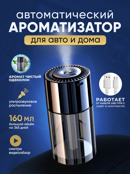 Ароматизатор для автомобиля автоматический 160мл одеколон - купить с ...