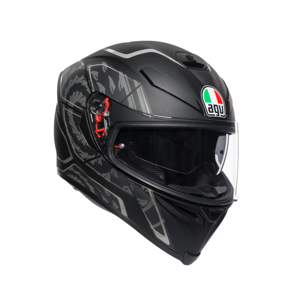 AGV Мотошлем, цвет: разноцветный, размер: MS - купить с доставкой по ...